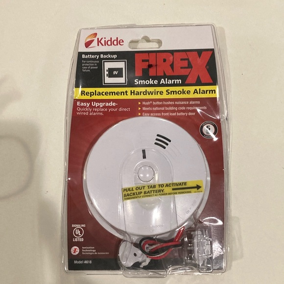 Other | Kidde Firex Smoke Alarm Replacement Hardwire Smoke Alarm Never ...